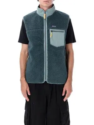 Patagonia PATAGONIA Classic Retro-X Windproof Recycled Fleece Full-Zip Jacket Summit Blue