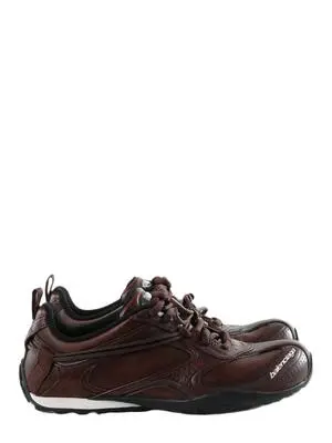 Balenciaga Balenciaga Women's Radar Leather Sneaker Brownblack