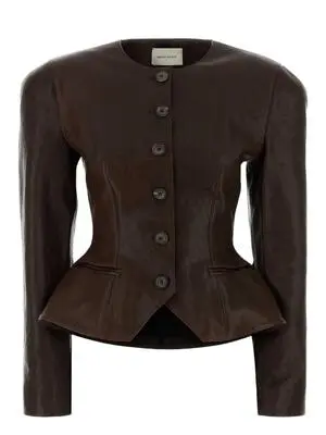 MAGDA BUTRYM Magda Butrym Long Sleeve Leather Jacket