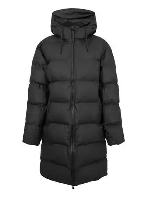 RAINS Rains Long Sleeved Cotton Padded Jacket With Hood