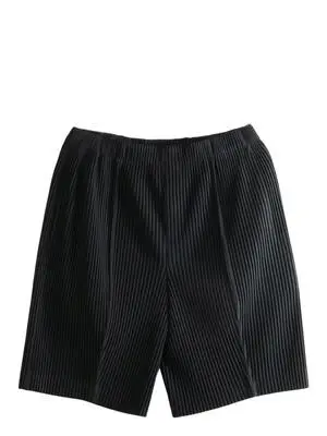 ISSEY MIYAKE Homme Plissé Issey Miyake Pleated Capri Shorts