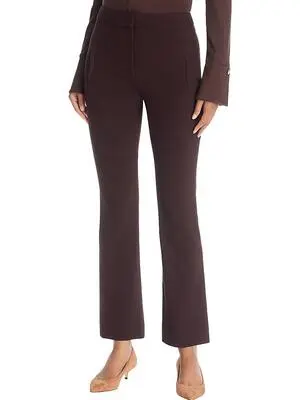 Veronica Beard Arte Wool Blend Pants - Espresso