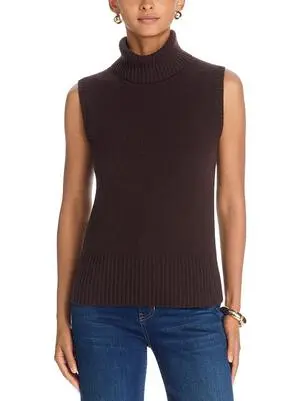 Veronica Beard Mazzy Cashmere Shell Espresso