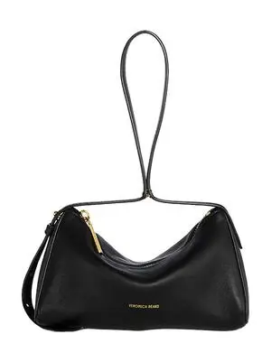 Veronica Beard Prism Convertible Leather Shoulder Bag Black