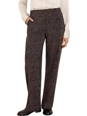 NIC+ZOE Lenox High Rise Wide Leg Pants - Black Multi