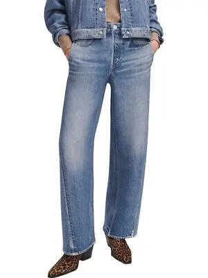 Rag & Bone Rb Miramar Mallow High Rise Pull On Jeans - Sutton