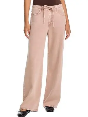 Rag & Bone Featherweight Phoebe Wide Leg Jeans - Rosestone