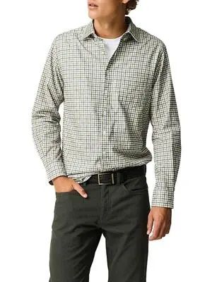 Rodd & Gunn Gledknowe Long Sleeve Sports Fit Corduroy Shirt - Olive