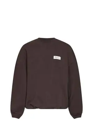 Jacquemus Brown Cotton The Montaigne Crewneck Sweatshirt - Multicolor