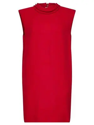 Valentino Garavani Red Cady Couture Mini Dress - Multicolor