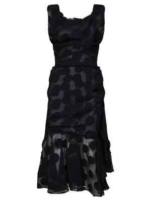 VIVIENNE WESTWOOD Ginnie Frill Midi Dress - Multicolor