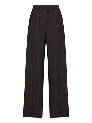 BRUNELLO CUCINELLI BRUNELLO CUCINELLI Wool Blend Wide Leg Trousers