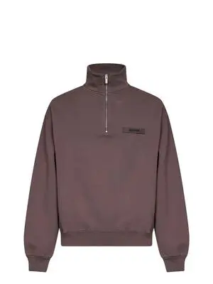 Jacquemus Jacquemus Men Brown The Gros Grain Zipped-Rollneck Sweatshirt Multicolor