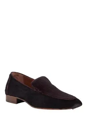 Dries Van Noten Calf Hair Loafers - Choco