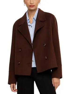 FIFTEEN TWENTY Fifteen Twenty Naomi Cropped Double Breasted Blazer