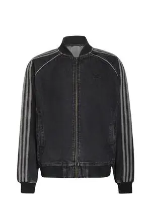 Adidas SST Adicolor Denim Track Top True Black