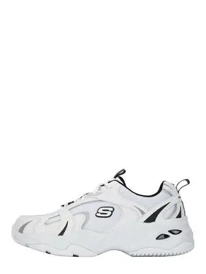 Sketchers D'lites 4.0 Low Top Sneakers - White/black