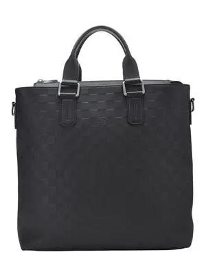 LOUIS VUITTON Damier Infini Daily Tote - Black