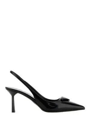 Prada Slingback High Heel Pumps - Black