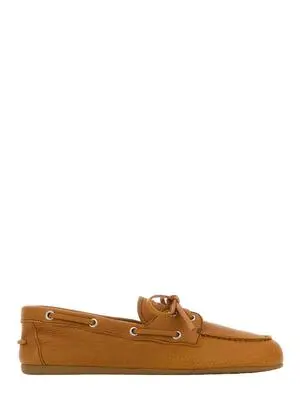 Miu Miu Leather Loafers - Multicolor