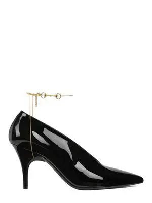 Gucci High Heel Pumps With Horsebit Detail - Black