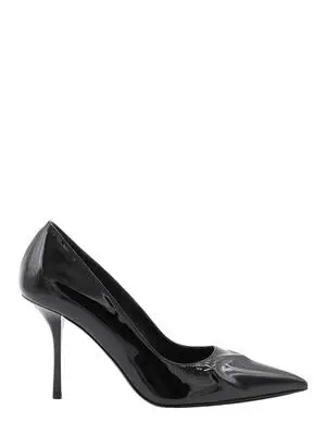 ALAIA Alaia Patent Leather High Heel Pumps - Black