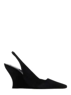 Alaïa Slingback Wedge Pumps - Black