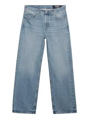 Jacquemus Straight-leg De Nîmes Denim Jeans - Blue
