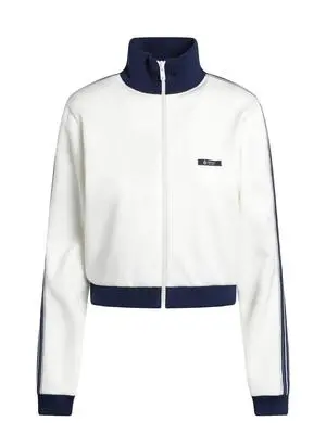 Prada Cropped Technical Fabric Zip-up Sweatshirt - Multicolor