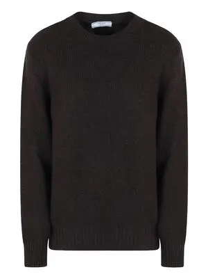 Prada Cashmere Wool Crew Neck Sweater - Multicolor