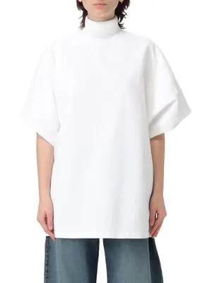 Alaïa High Neck Top - White