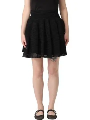 Alaïa Textured Skirt - Black