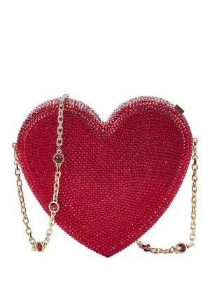 Judith Leiber Crystal Egg Minaudière - Red
