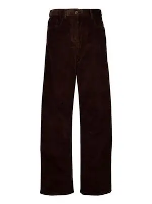 Miu Miu Miu Miu Brown Corduroy Trousers Brown