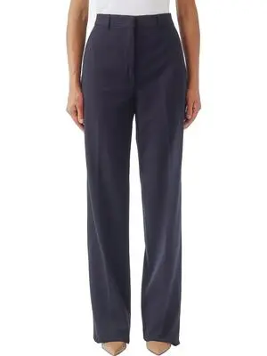 Max Mara Tailored Trousers - Blue