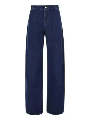 Max Mara MAX MARA STUDIO Wide Leg Jeans Black