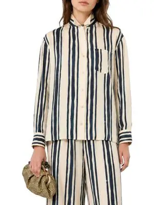 Max Mara Striped Shirt - Cream