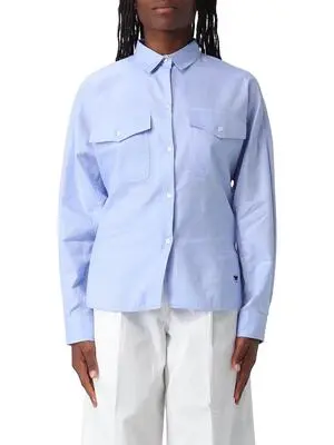 Max Mara Cotton Poplin Shirt - Blue
