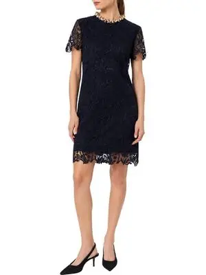 Max Mara Lace Dress - Blue