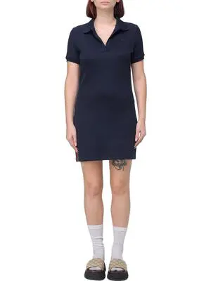 Gucci Cotton Jersey Polo Mini Dress - Blue
