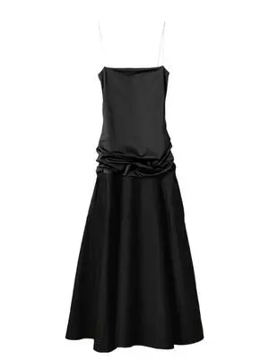 JACQUEMUS Jacquemus Off-Shoulder Strappy Gown