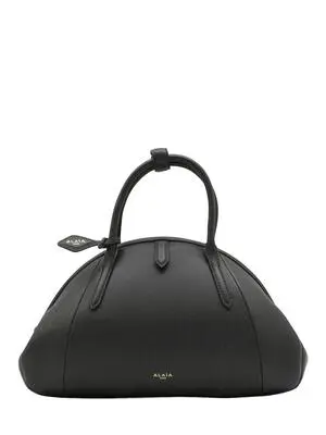 Alaïa Leather Top Handle Bag - Black