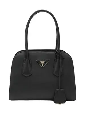 Prada Leather Shoulder Bag - Black