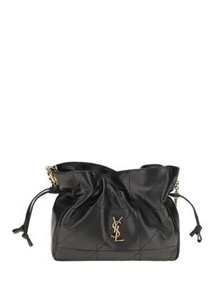 Saint Laurent Quilted Lambskin Shoulder Bag - Black