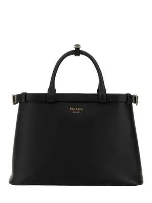 Prada Leather Handbag - Black