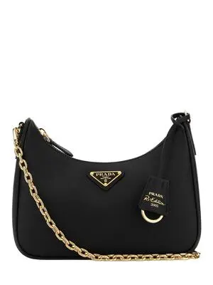 Prada Crossbody Bag With Chain Strap - Multicolor