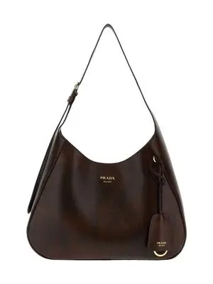 Prada Hobo Handbag - Brown