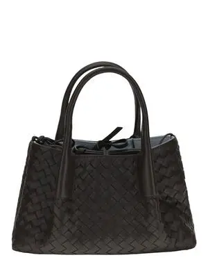 Bottega Veneta Small Pinacoteca Handbag In Intrecciato Calfskin Leather - Multicolor