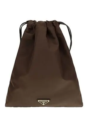 Prada Drawstring Shoulder Bag - Orange