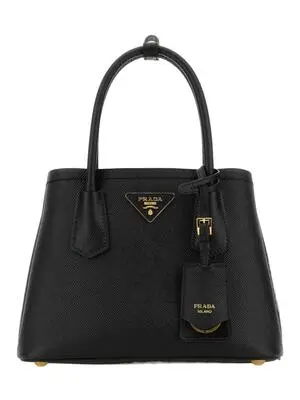 Prada Saffiano Leather Handbag - Black